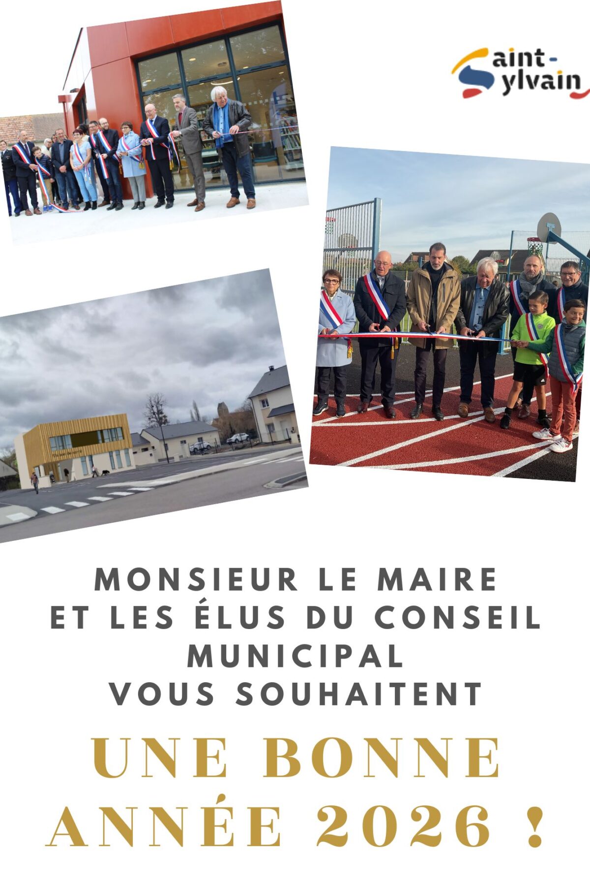 BONNE ANNEE 2026 ! – Site officiel de la Commune de Saint-Sylvain – Calvados